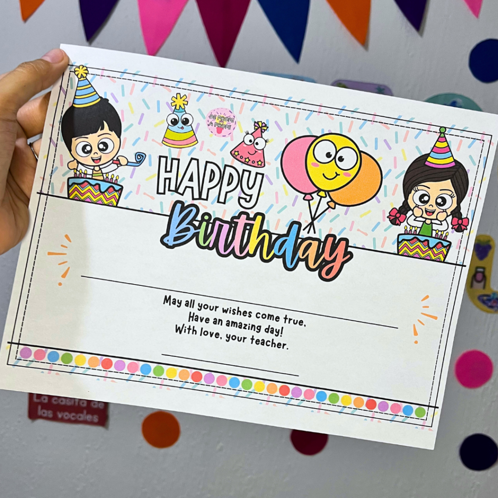 Happy Birthday Kit! (Versión en Inglés)